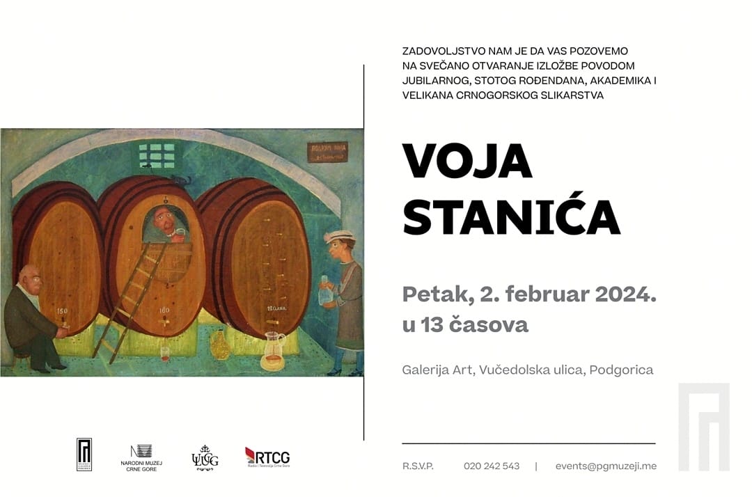 Povodom 100. rođendana Voja Stanića izložba u Galeriji Art | Glavni ...